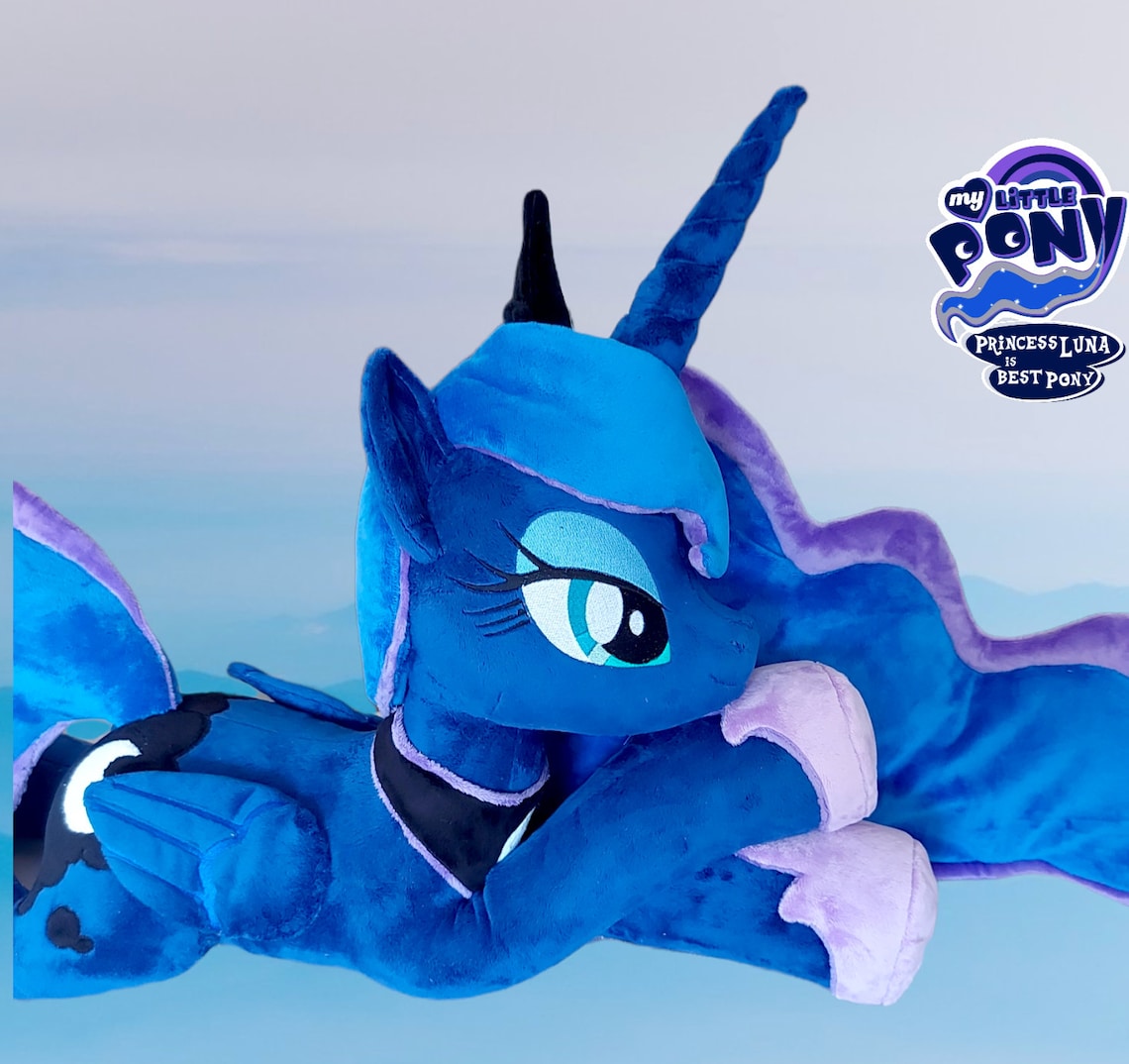 Princess Luna Lifesize Plush My Little Pony Plush - Etsy