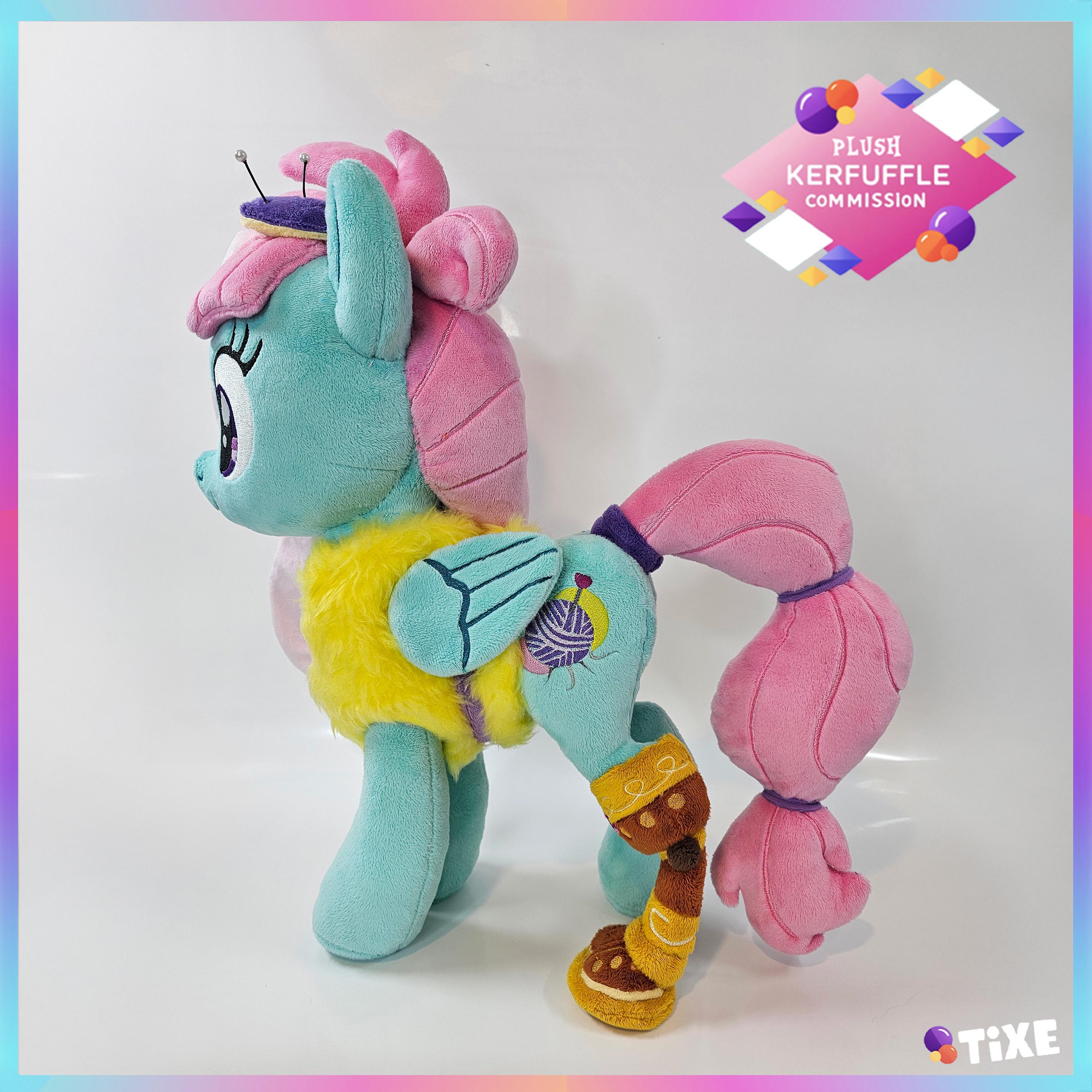 Kerfuffle - Lying Plush Pony - MLP - Etsy