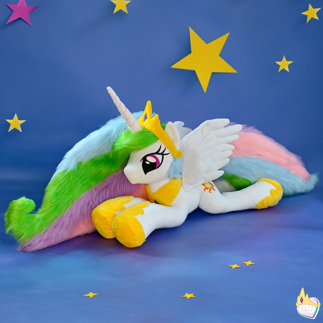 Princess Celestia With Open Wings 60 Cm Plush - My Little Pony Plush - Etsy