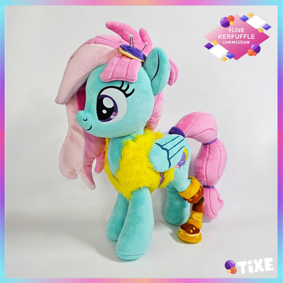 Kerfuffle - Lying Plush Pony - MLP - Etsy