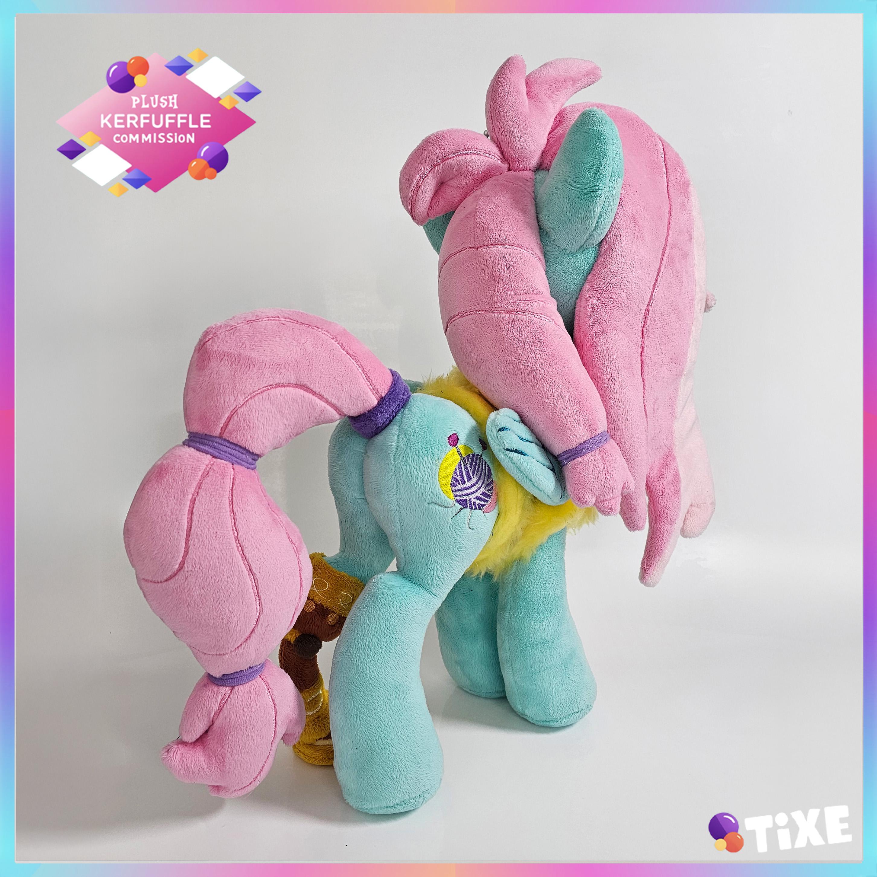 Kerfuffle - Lying Plush Pony - MLP - Etsy