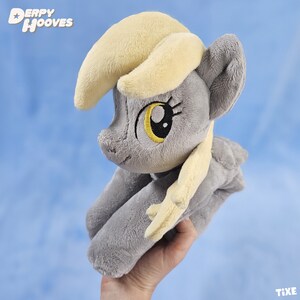 Derpy Hooves With Open Wings - Handmade Beanie Plush - Etsy