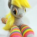 Derpy Hooves Plush My Little Pony Plush - Etsy