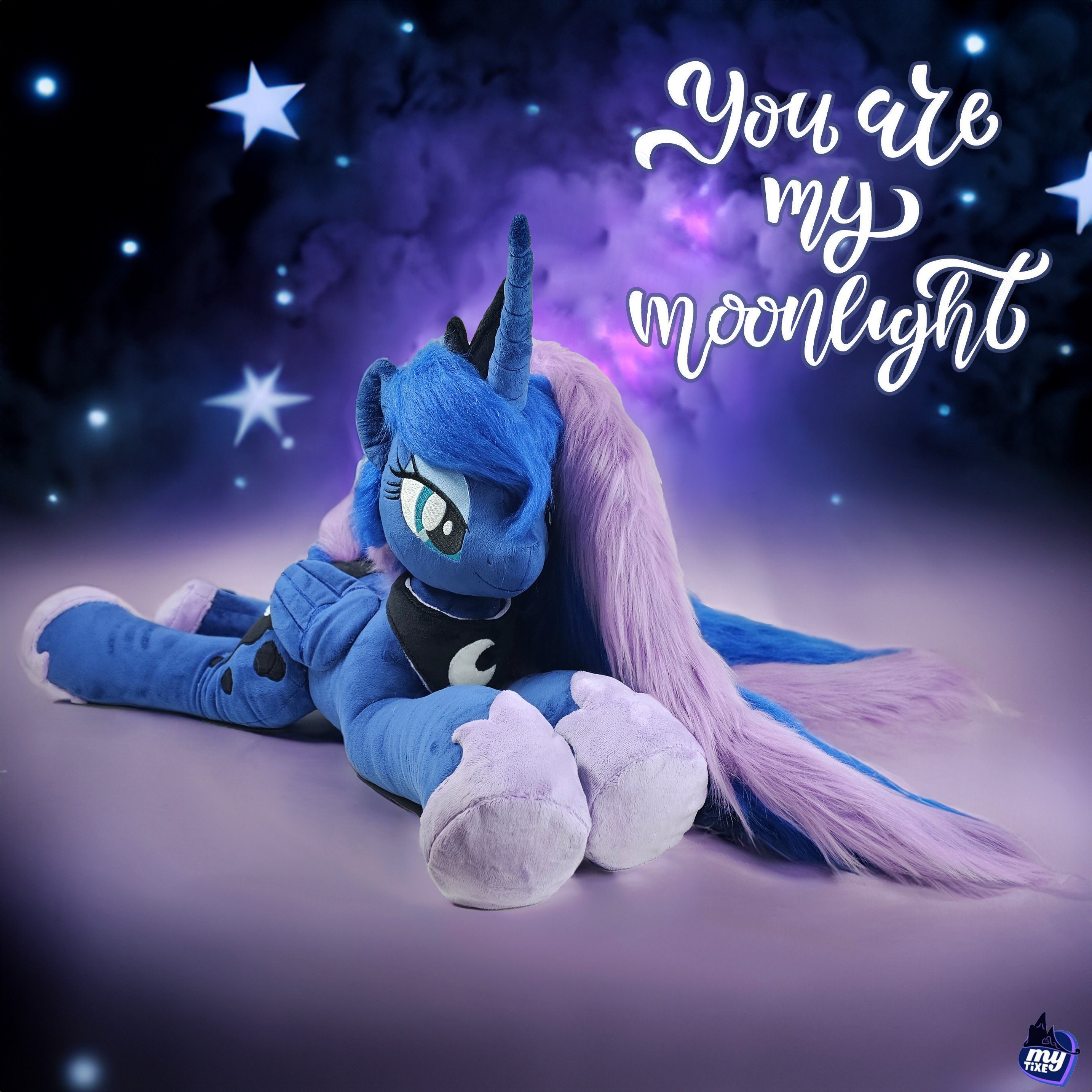 Princess Luna Life Big Size Plush (130cm) - My Little Pony Plus - Etsy