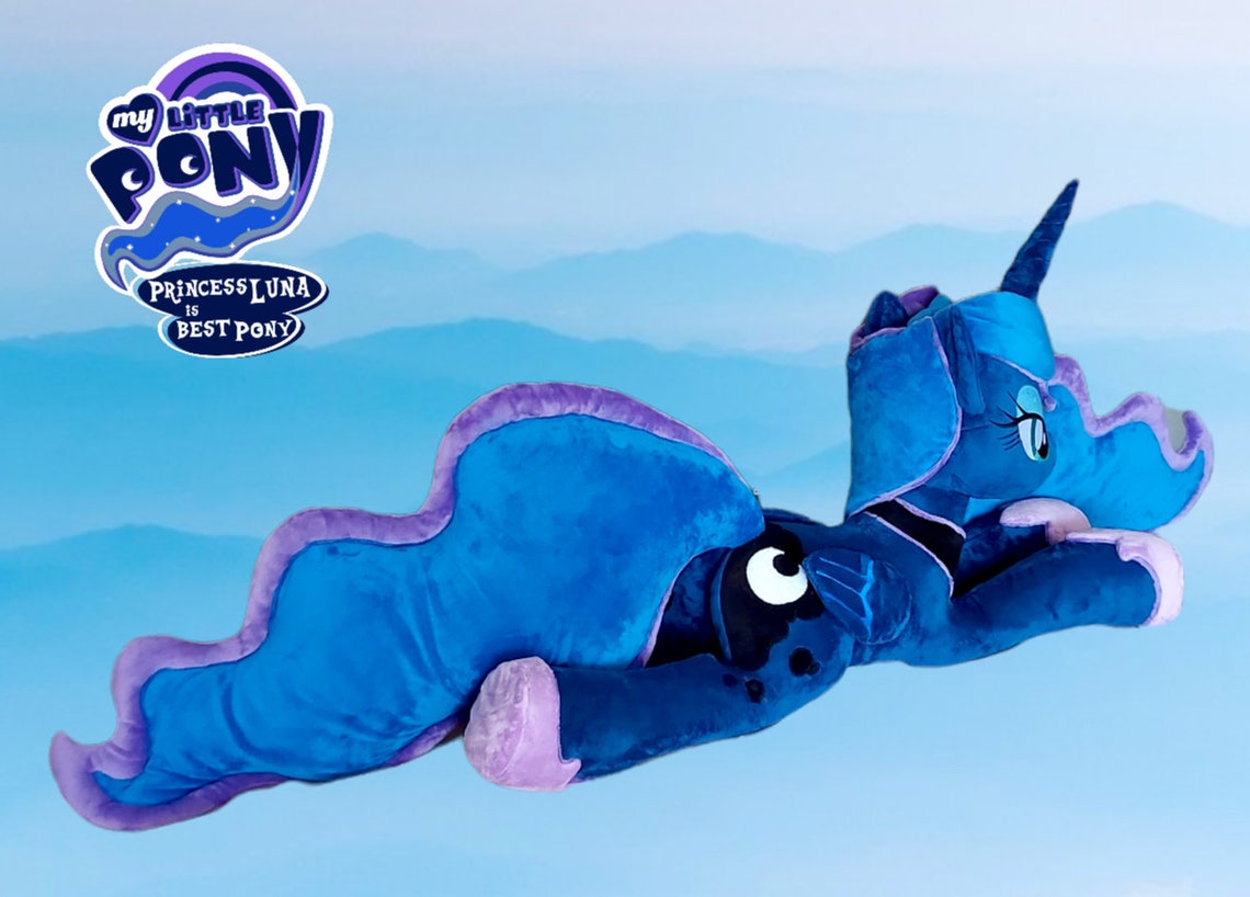 Princess Luna Lifesize Plush My Little Pony Plush - Etsy