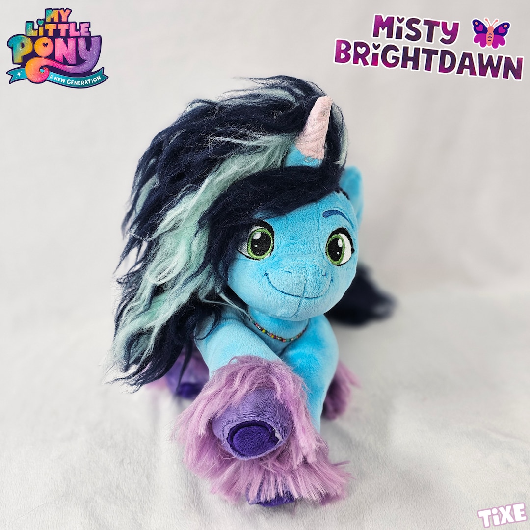 Misty Brightdawn - G5 My Little Pony Beanie Plush - Etsy