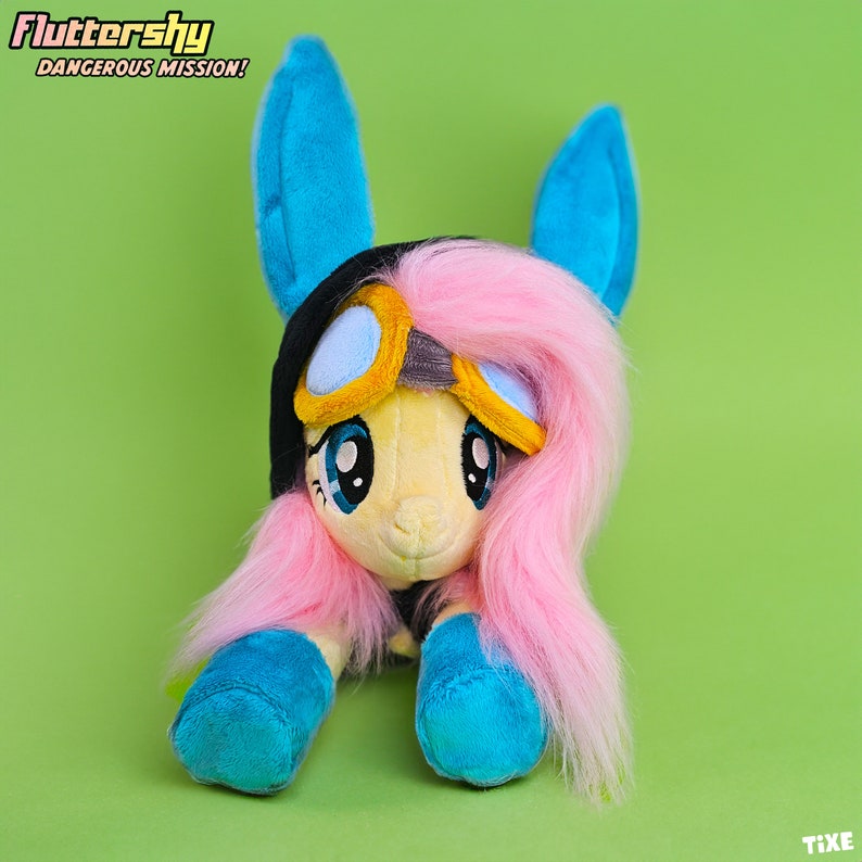 Fluttershy in Her Dangerous Mission Outfit - My Little Pony Beanie ...