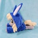 Derpy Bunny Hoodie - Handmade Beanie Plush - Etsy UK