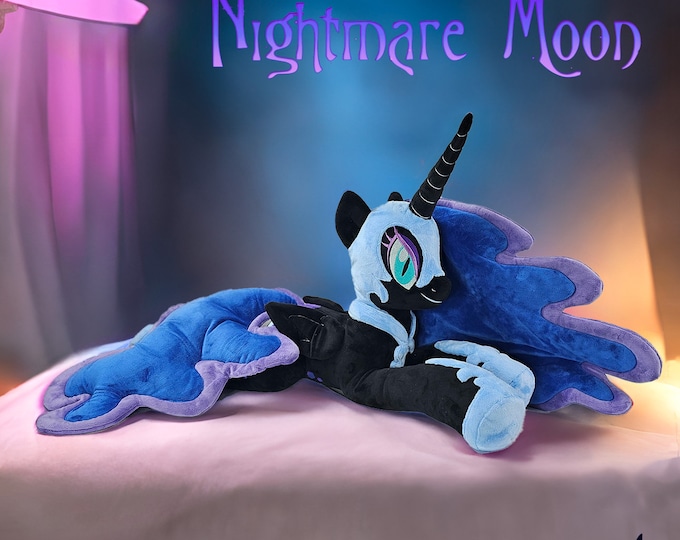 Nightmare Moon - My Little Pony Plush - Etsy