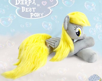 My Little Pony: Friendship is Magic Derpy Hooves Custom Plush - Etsy