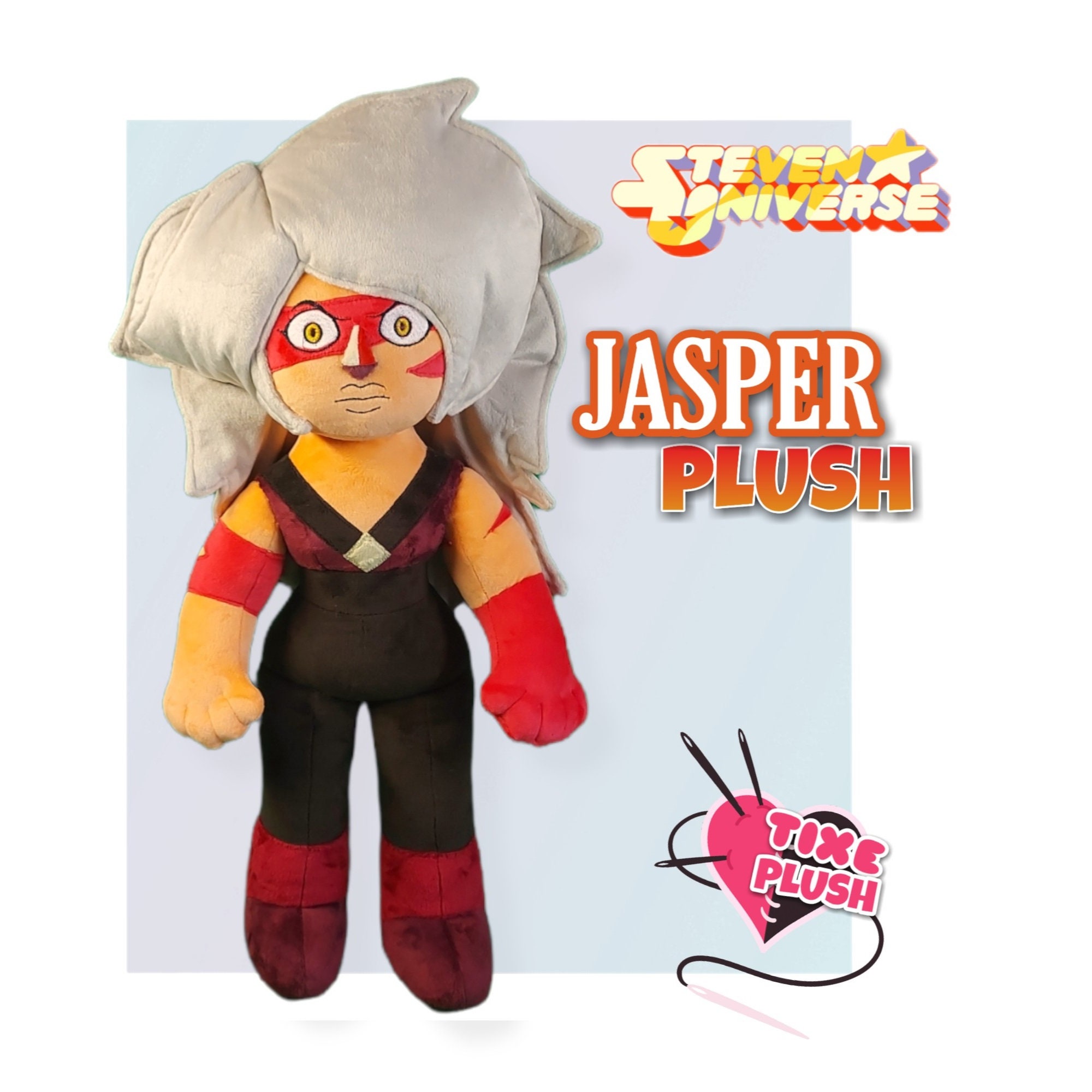 Jasper Plush Doll From Steven Universe - Etsy UK