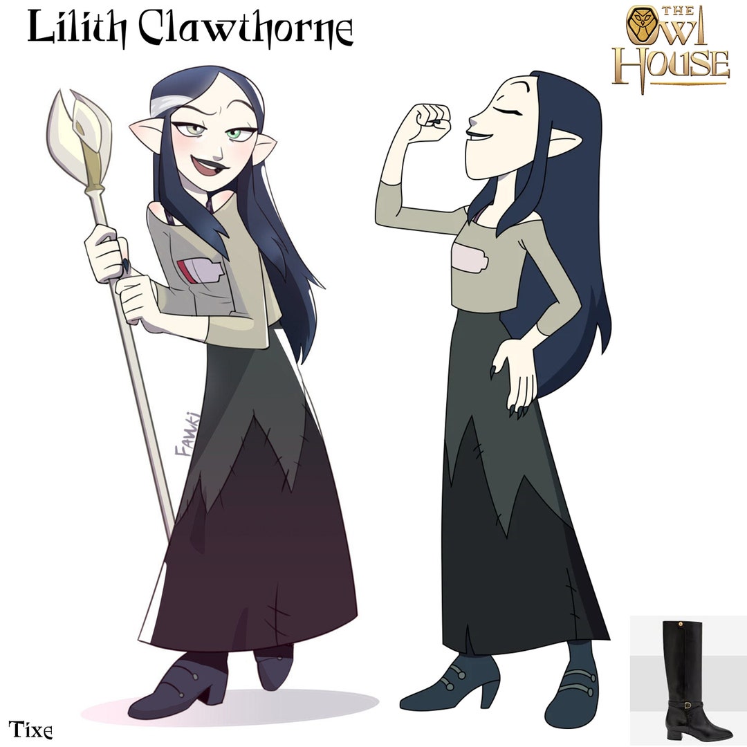 Lilith Clawthorne Plush Doll From the Owl House - Etsy