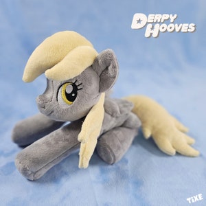 Derpy Hooves With Open Wings - Handmade Beanie Plush - Etsy