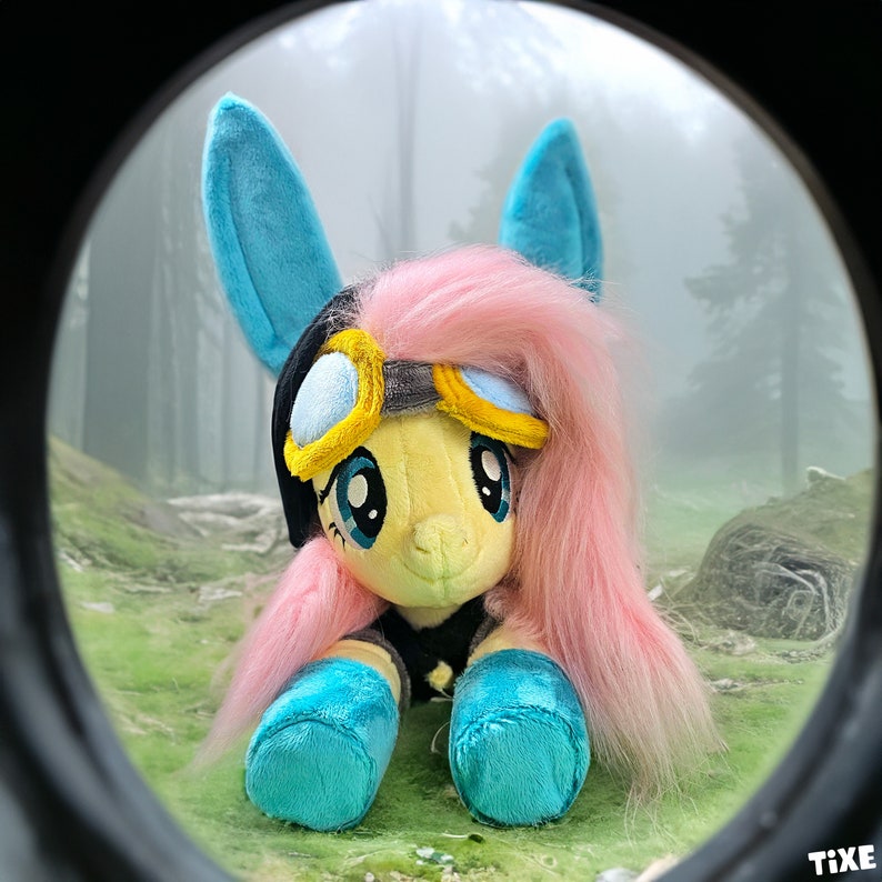 Fluttershy in Her Dangerous Mission Outfit - My Little Pony Beanie ...