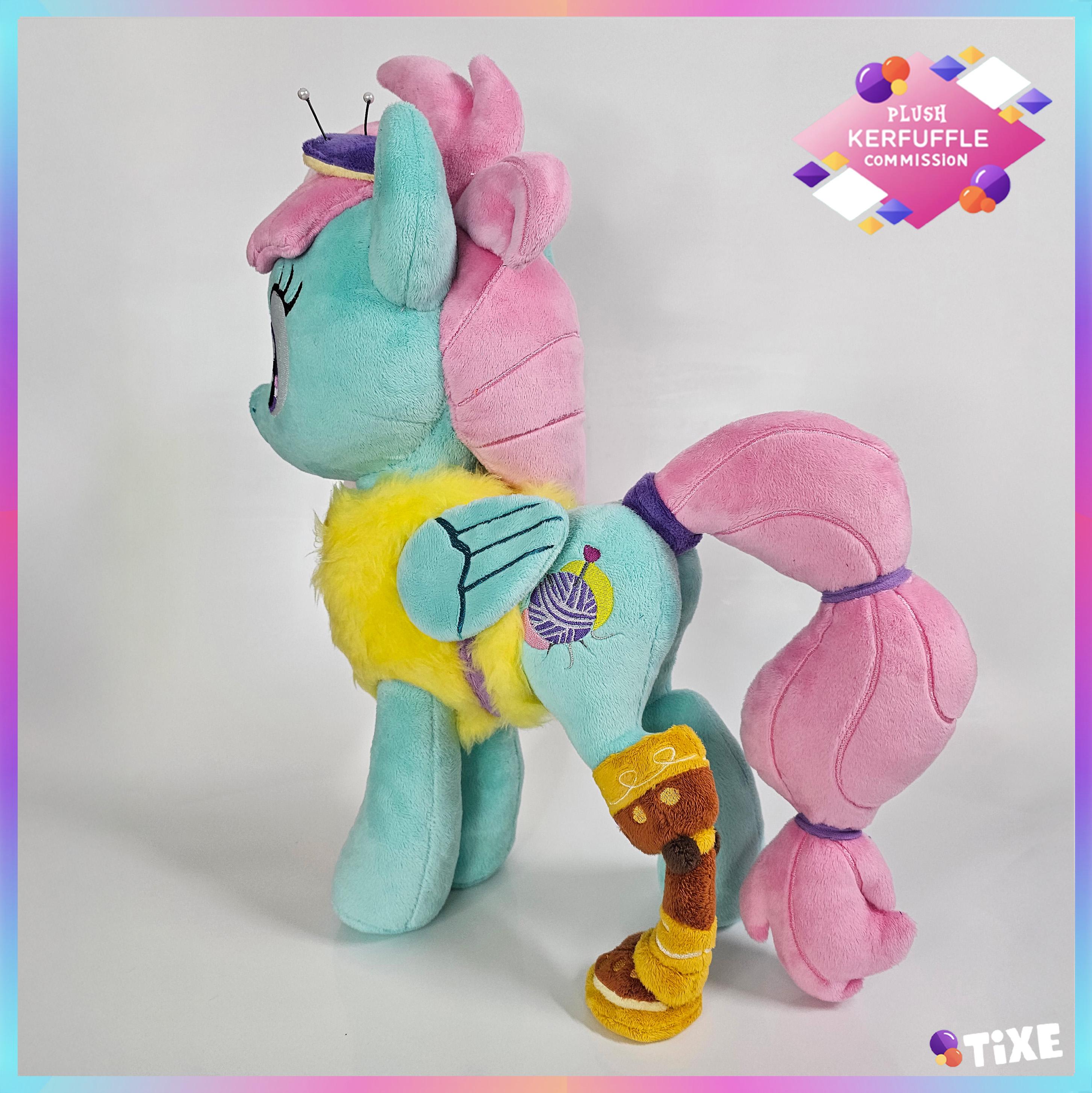 Kerfuffle - Lying Plush Pony - MLP - Etsy
