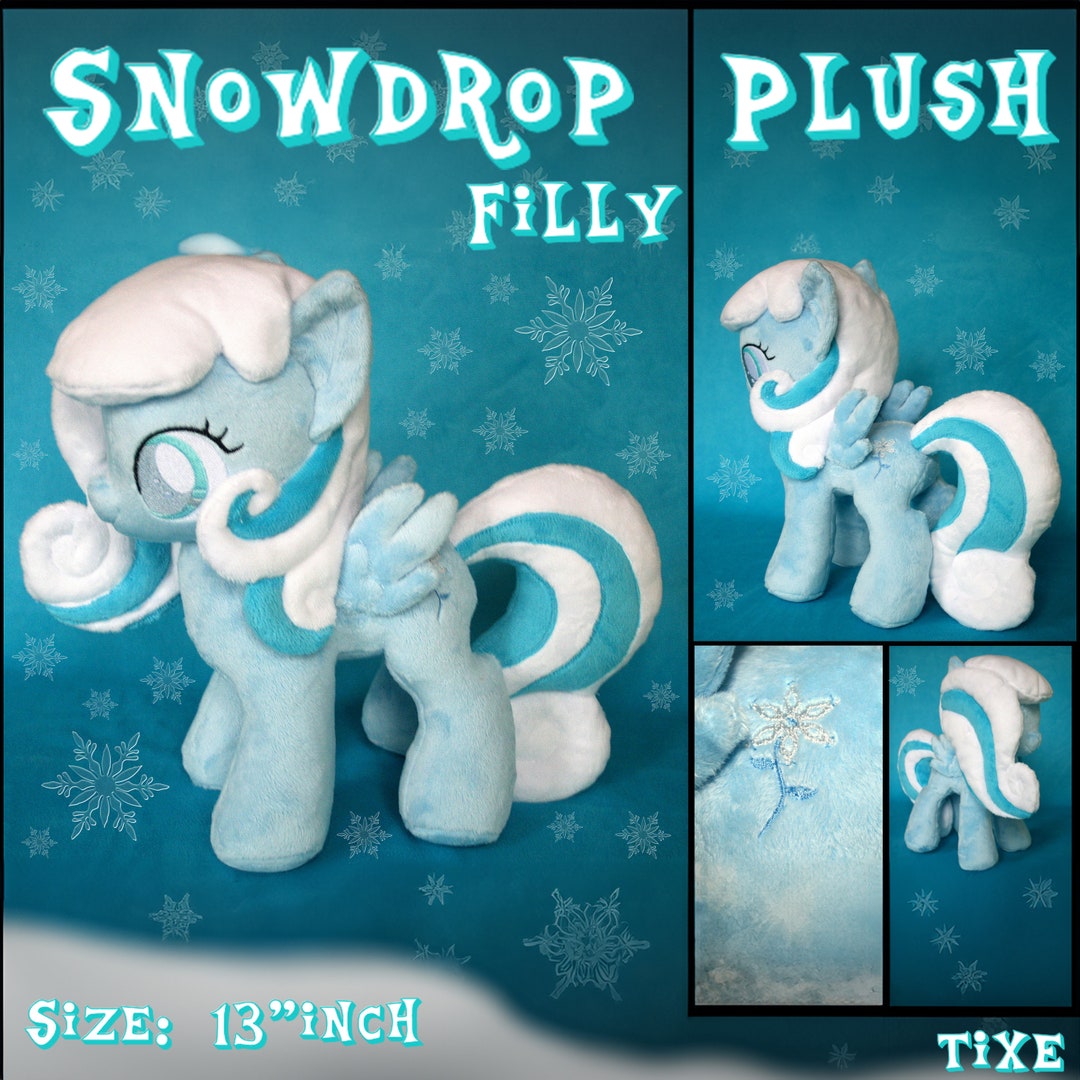 Snowdrop - Filly Plush - Etsy
