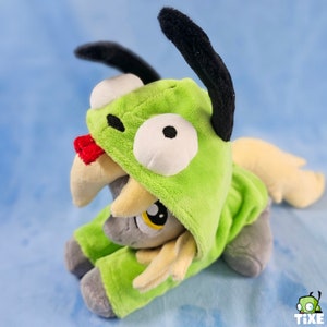 Derpy Hooves With Gir Hoodie Plush - Handmade Beanie Plush - Etsy