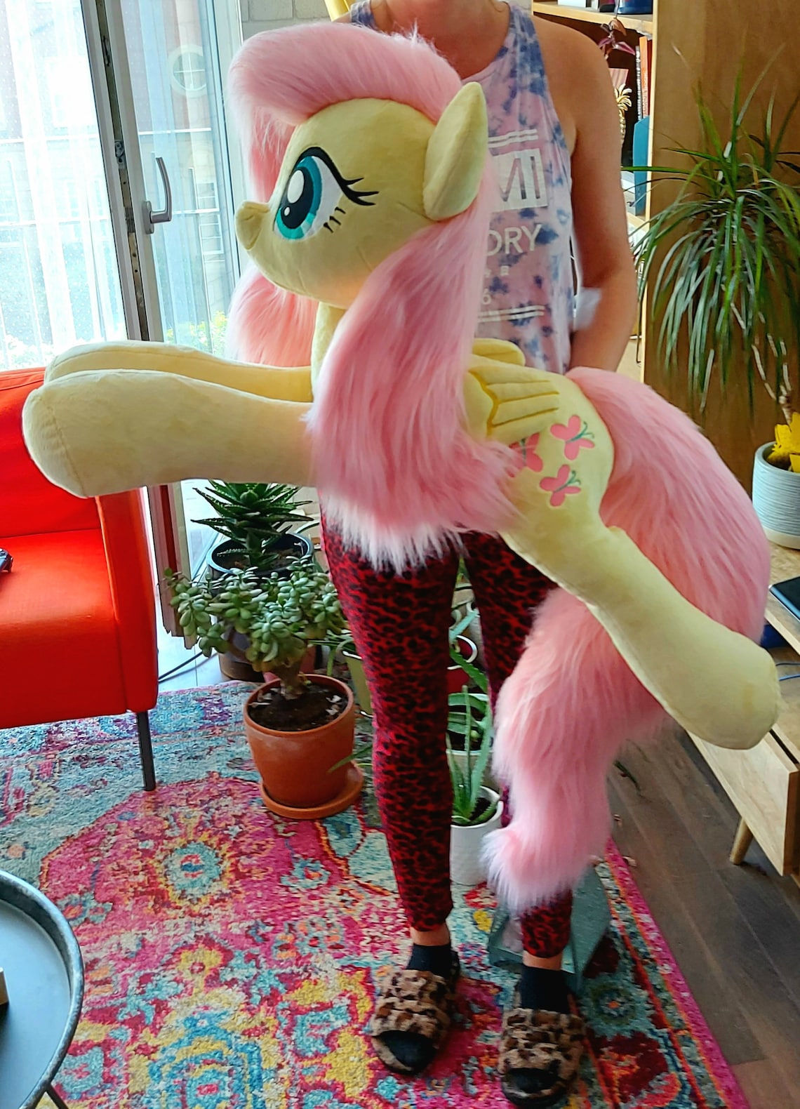 Fluttershy Lifesize Plush My Little Pony Plush - Etsy