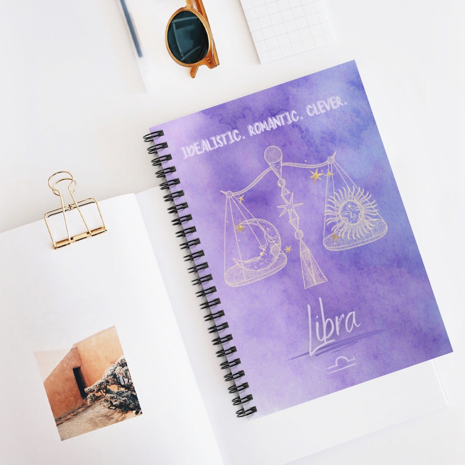 LIBRA CUSTOM NOTEBOOK Custom Astrology Notebook Gifts for | Etsy