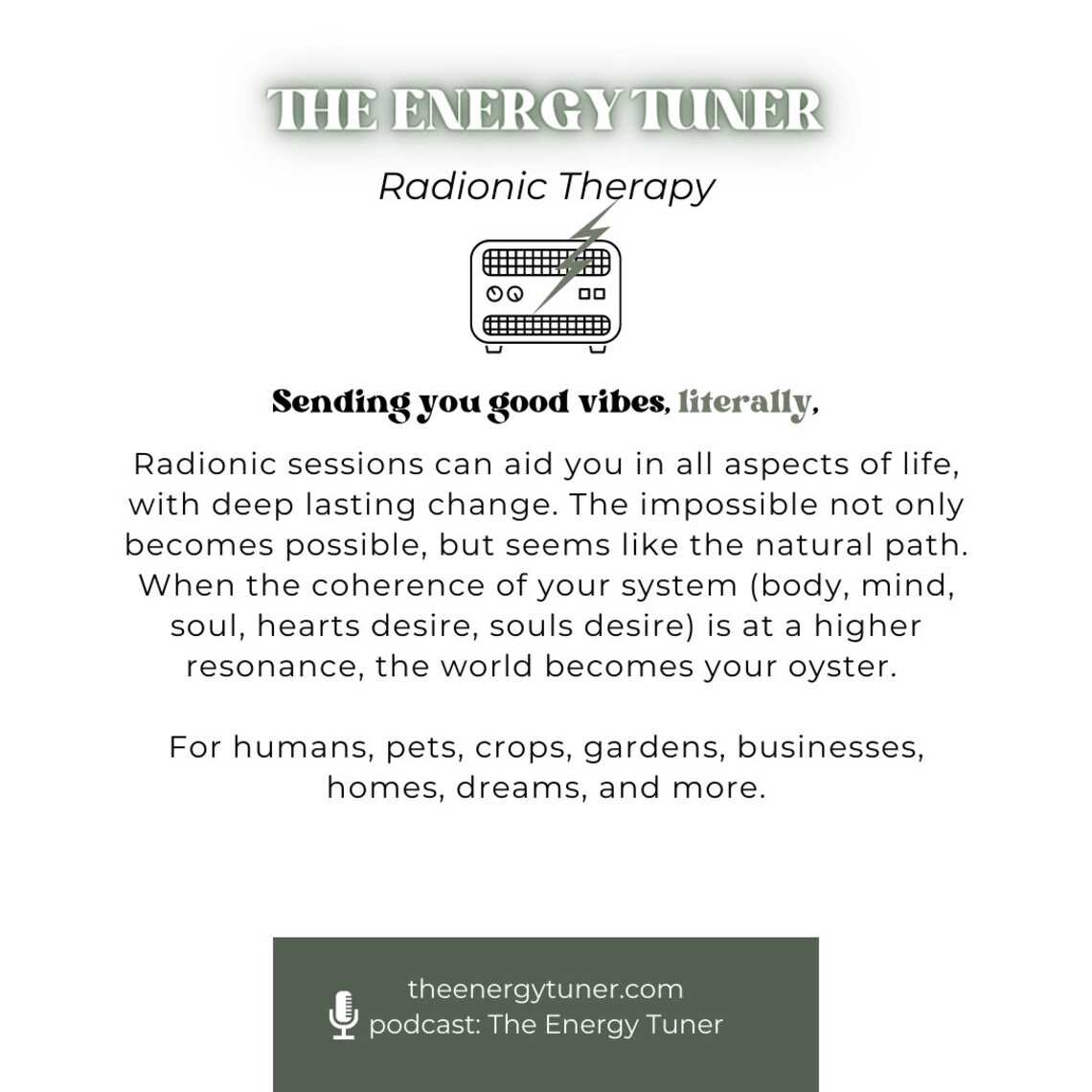 Radionic Bioresonance Sessions - Etsy