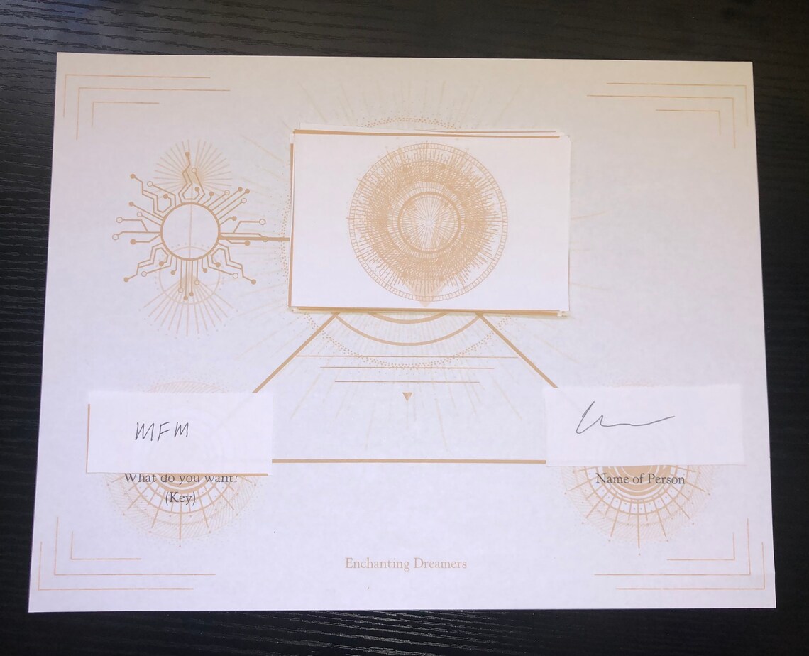 Radionics Manifesting Board - Etsy UK