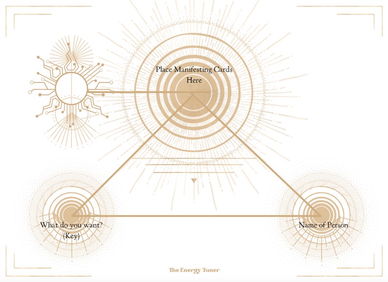 Radionics Manifesting Board - Etsy