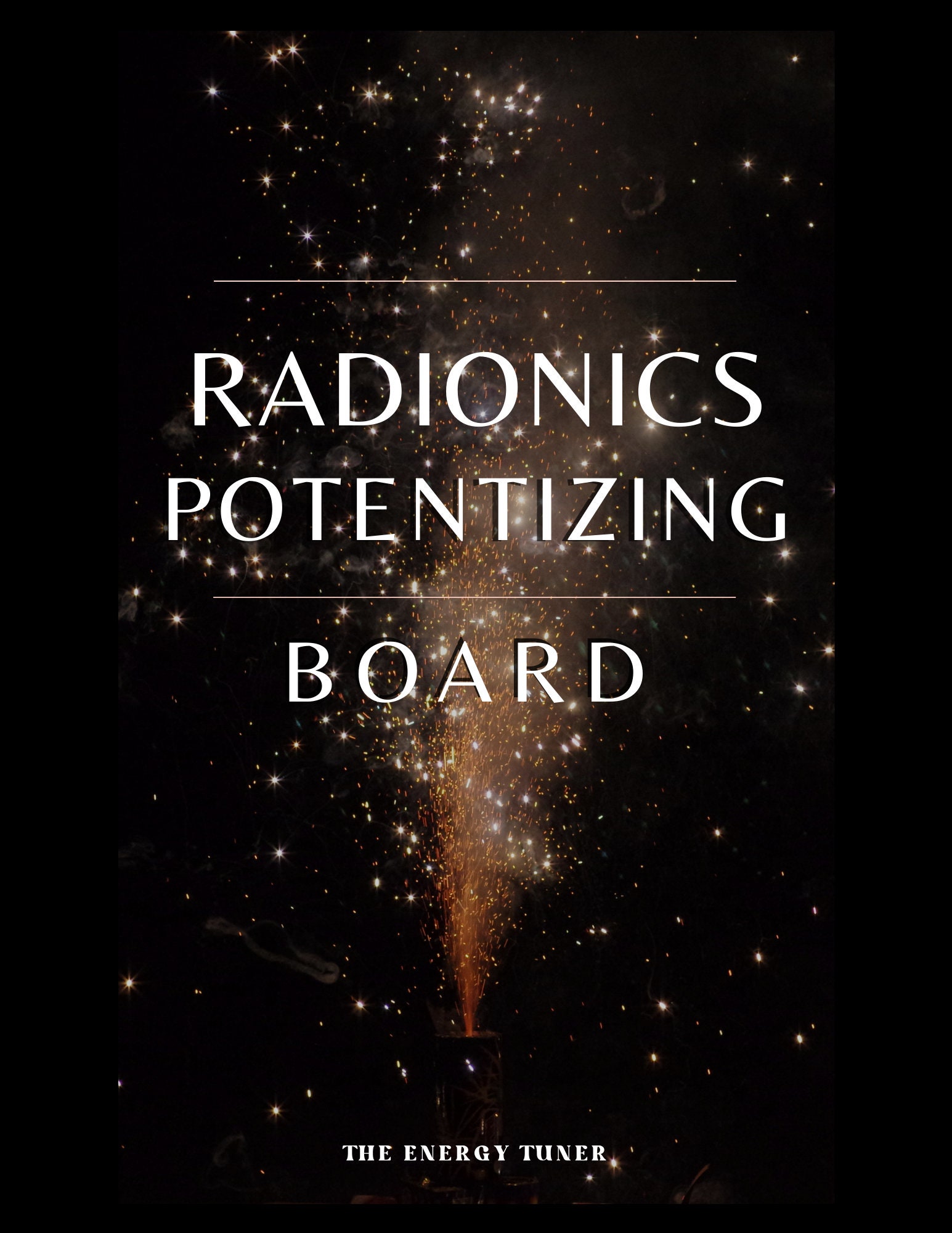 Paper Radionics Potentizing Board - Etsy
