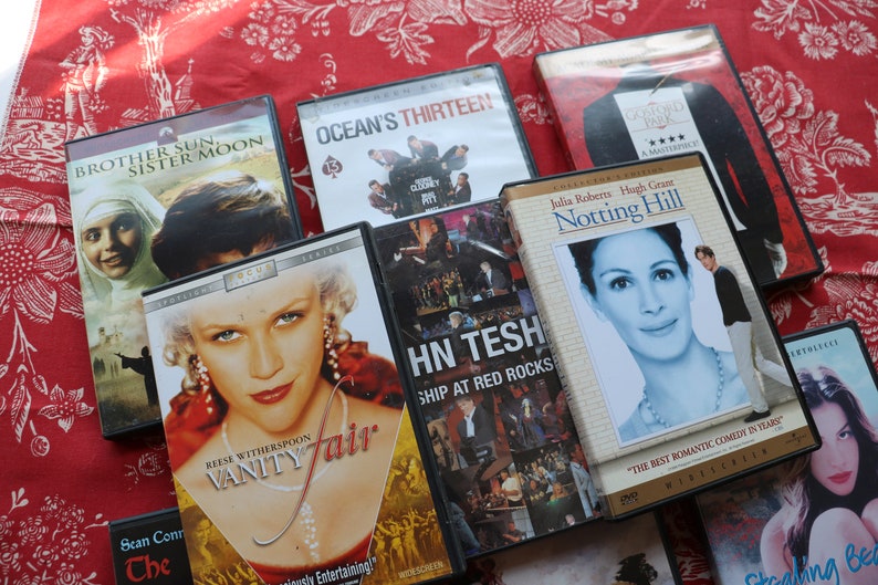 Collection of Classic Dvds Stealing Beauty Notting Hill Vanity Fair ...