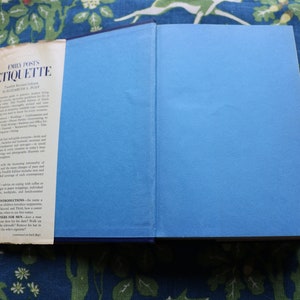 Emily Post's Etiquette Revised by Elizabeth Post 1969 - Etsy