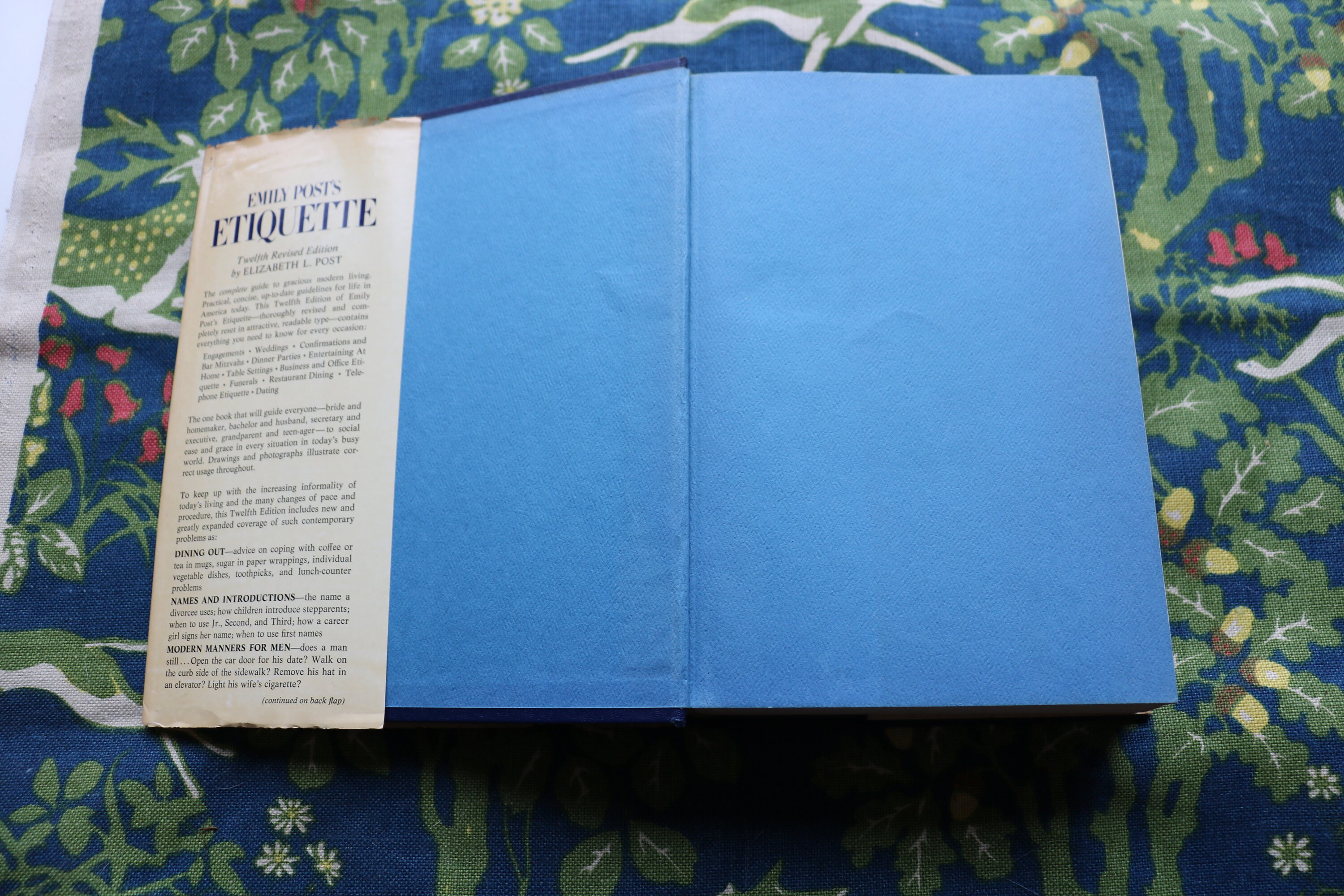Emily Post's Etiquette Revised by Elizabeth Post 1969 - Etsy