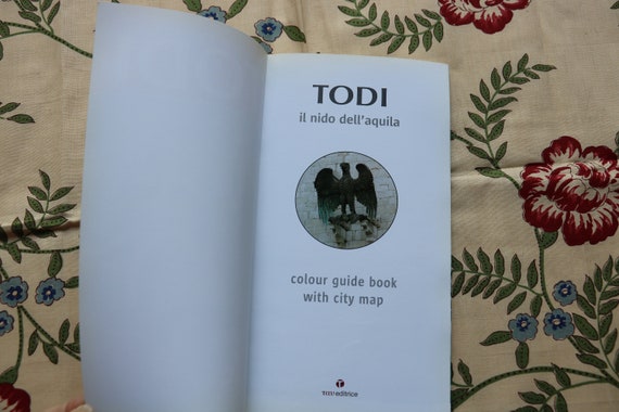 Todi A Color Guide Book With City Map - Etsy