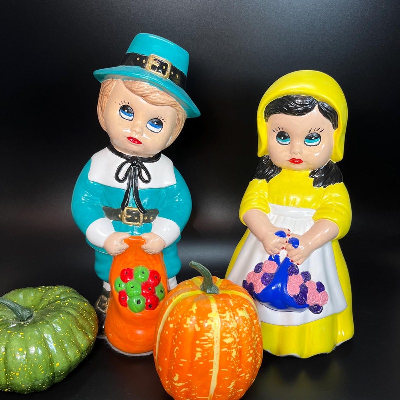 Pilgrim Figurine - Etsy