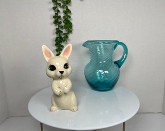 Ceramic Standing Bunny Figurine | Etsy