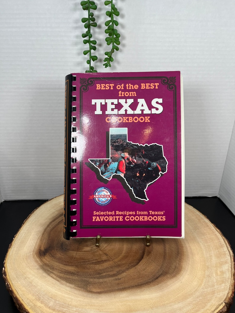 Vintage Best of Texas Cookbook, Quail Ridge Press - Etsy