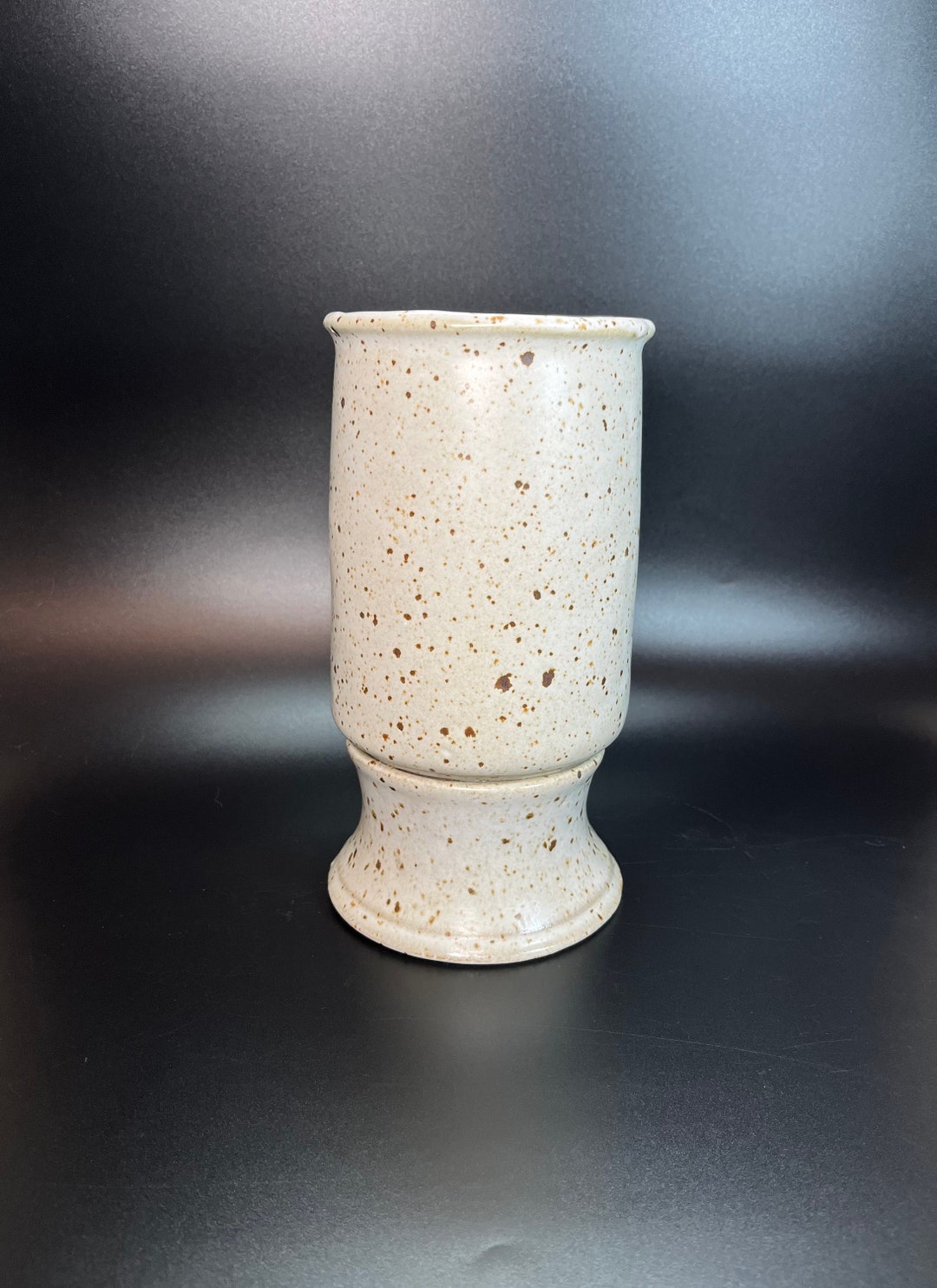 1977 Robert Weiss Ceramics the Wine Cooler Beige With a Brown Speckled ...