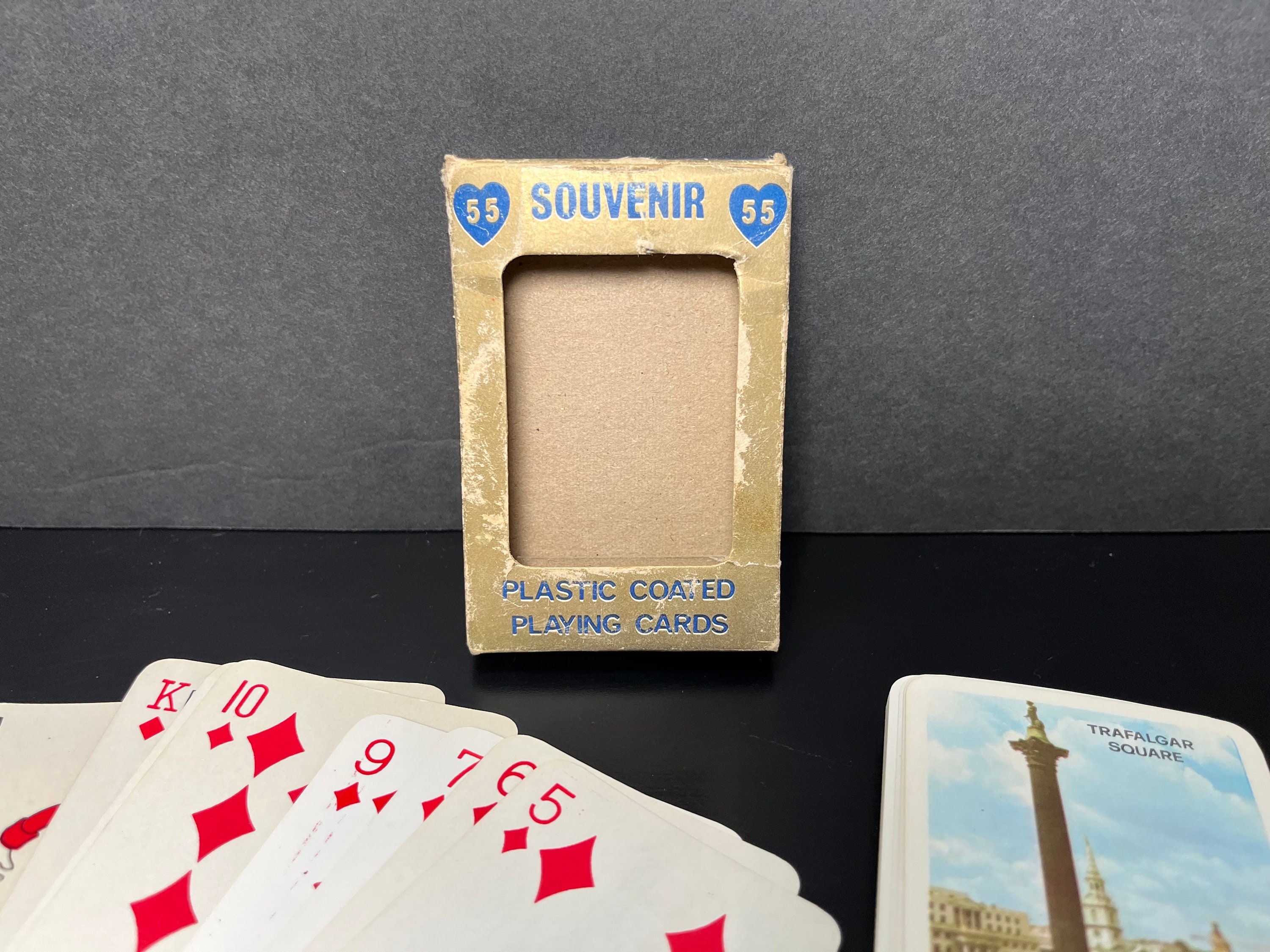 Vintage Trafalgar Square Playing Cards: London Souvenir, 1950s-60s - Etsy
