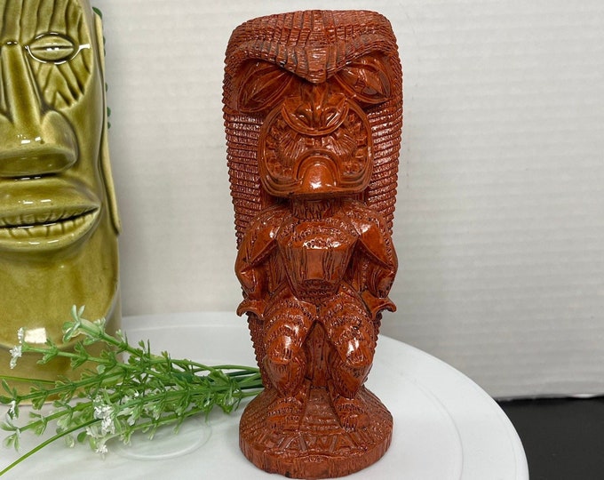 Coco Joe’s Hawaii Tiki God - Ku God of Strength Figurine Statue Hapa ...