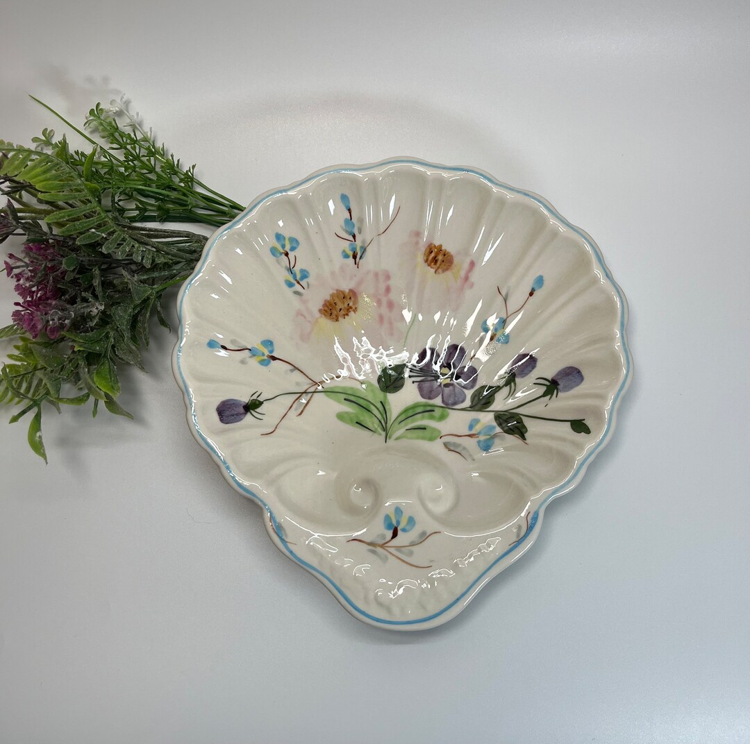 Blue Ridge China Hand Painted Underglaze Southern Potteries, Inc Clam ...