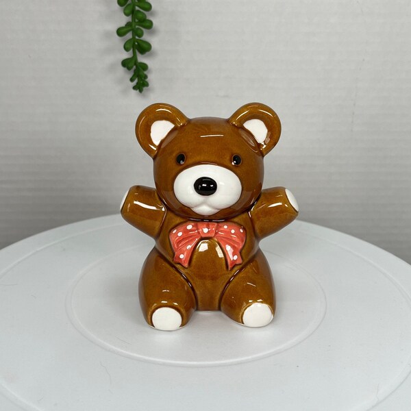 Ceramic Teddy Bear - Etsy