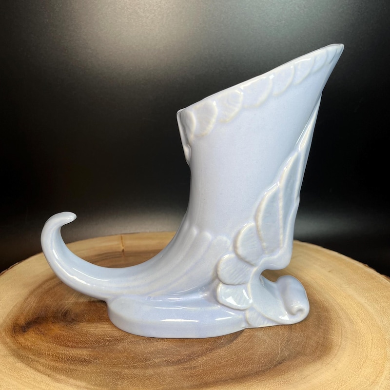 Cornucopia Vase - Etsy