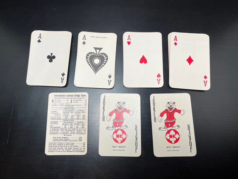Vintage Trafalgar Square Playing Cards: London Souvenir, 1950s-60s - Etsy
