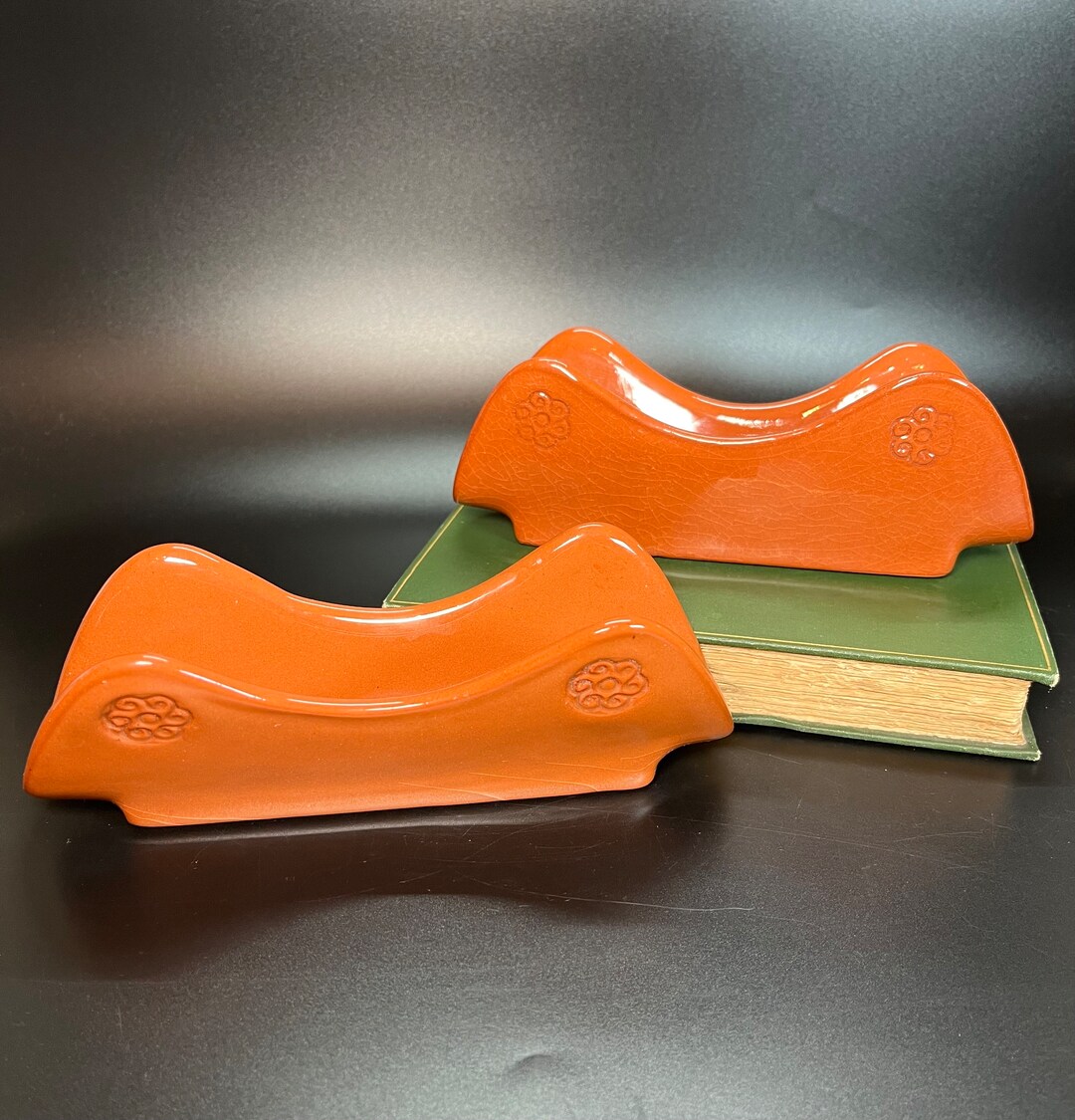 Wieland Ware Hot Taco Ceramic Taco Stands 2 Pc Set Vintage 1970's ...