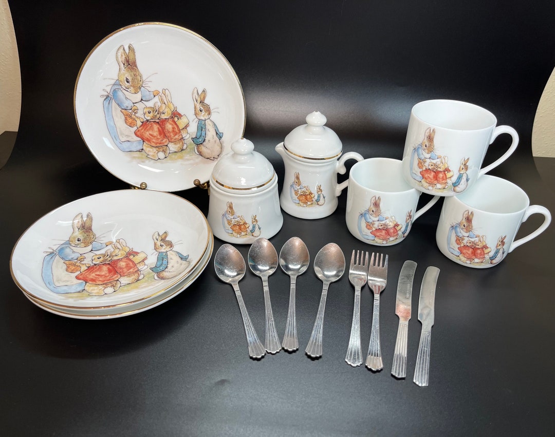 The World of Beatrix Potter Peter Rabbit Reutter Porzellan Germany ...
