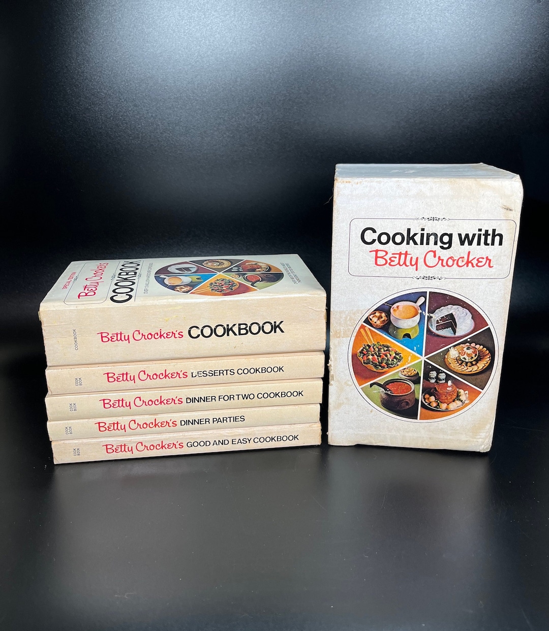 1976 Special Edition Betty Crocker's Cookbook Paperback Box Set Cooking ...