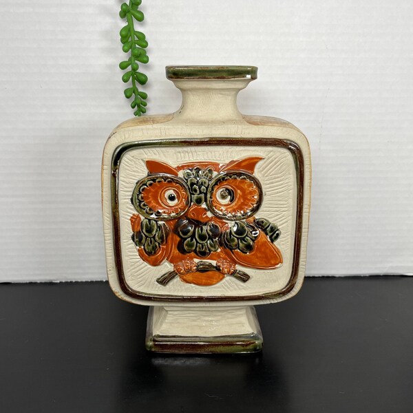 Owl Vase - Etsy