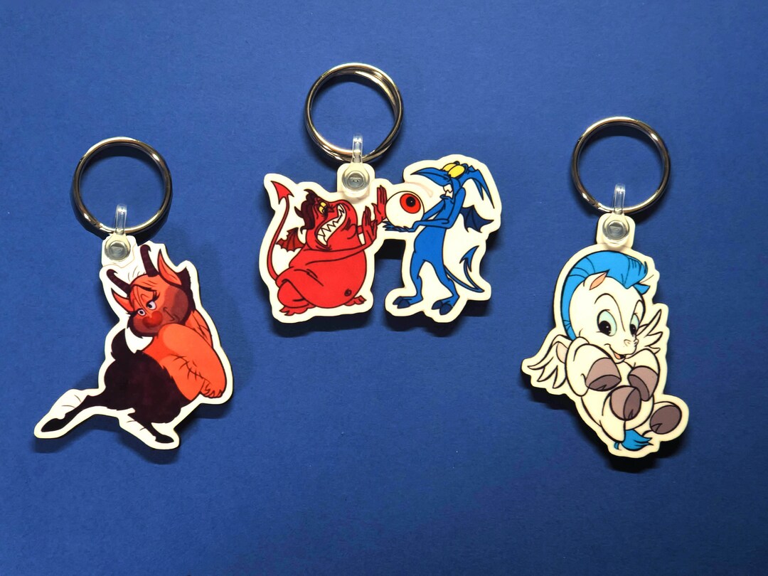 Pain and Panic Keyring - Pegasus Keyring - Phil Keyring - Hercules Gift ...