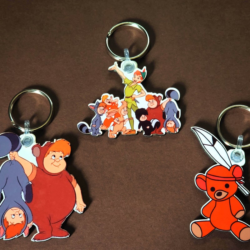 Peter Pan Key Chain - Etsy