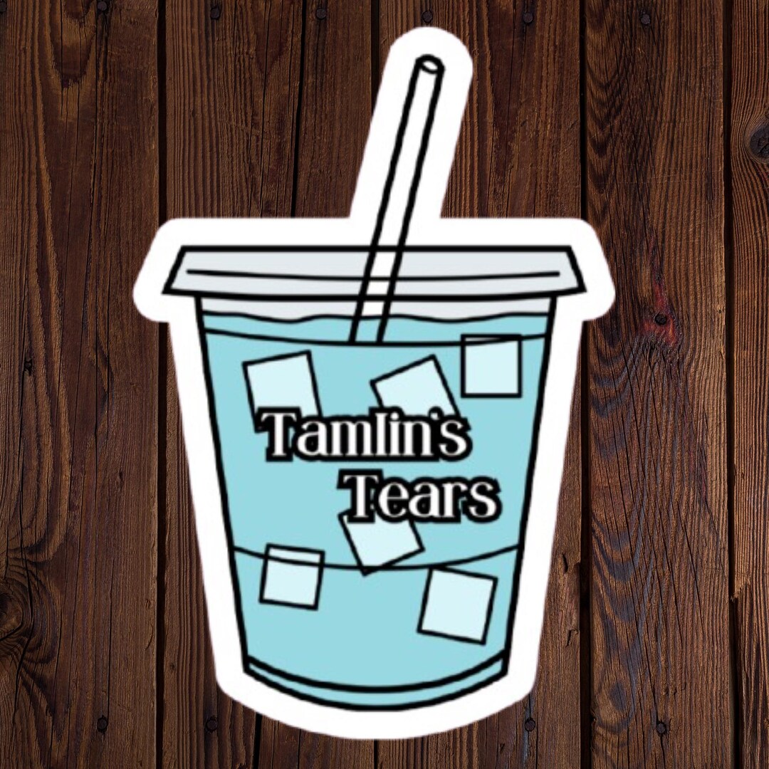 Tamlin's Tears Funny Acotar Romantasy Booktok Bookish Sticker for ...