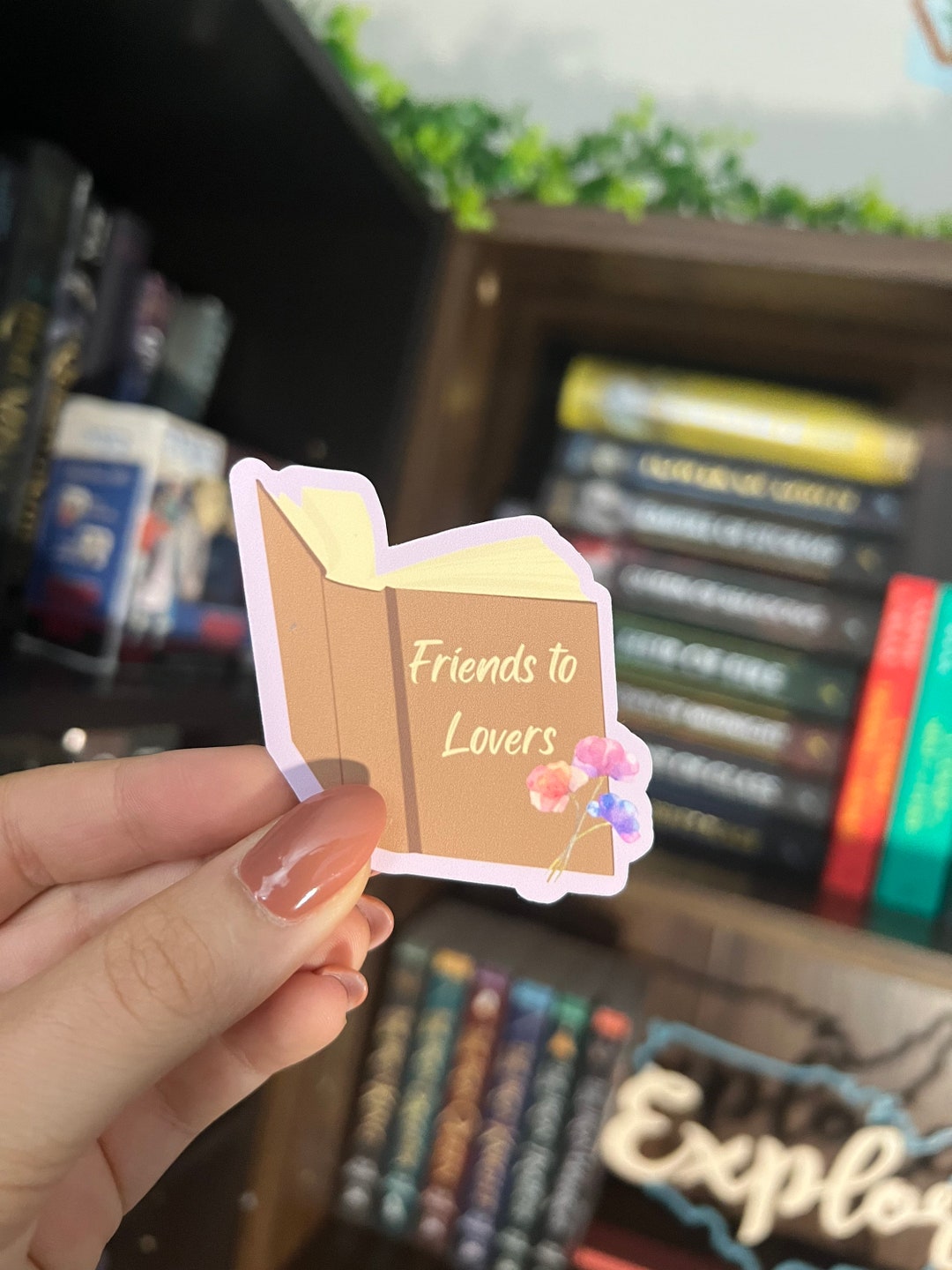 Friends to Lovers Book Trope Romance Novel Tropes Fan Fiction Sticker ...
