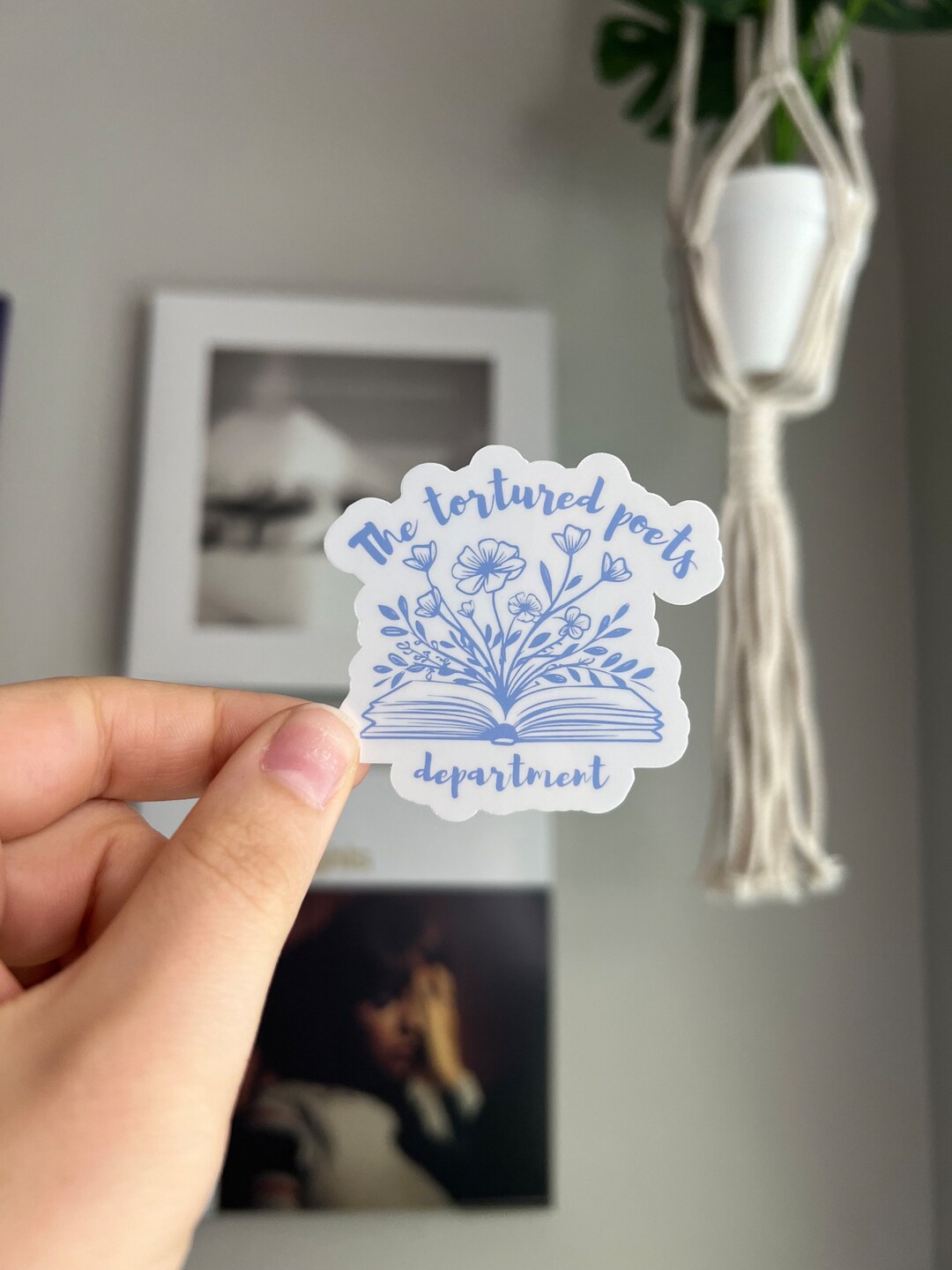 Taylor Sticker Tortured Poets New Album Name Quote Apparel Gift - Etsy